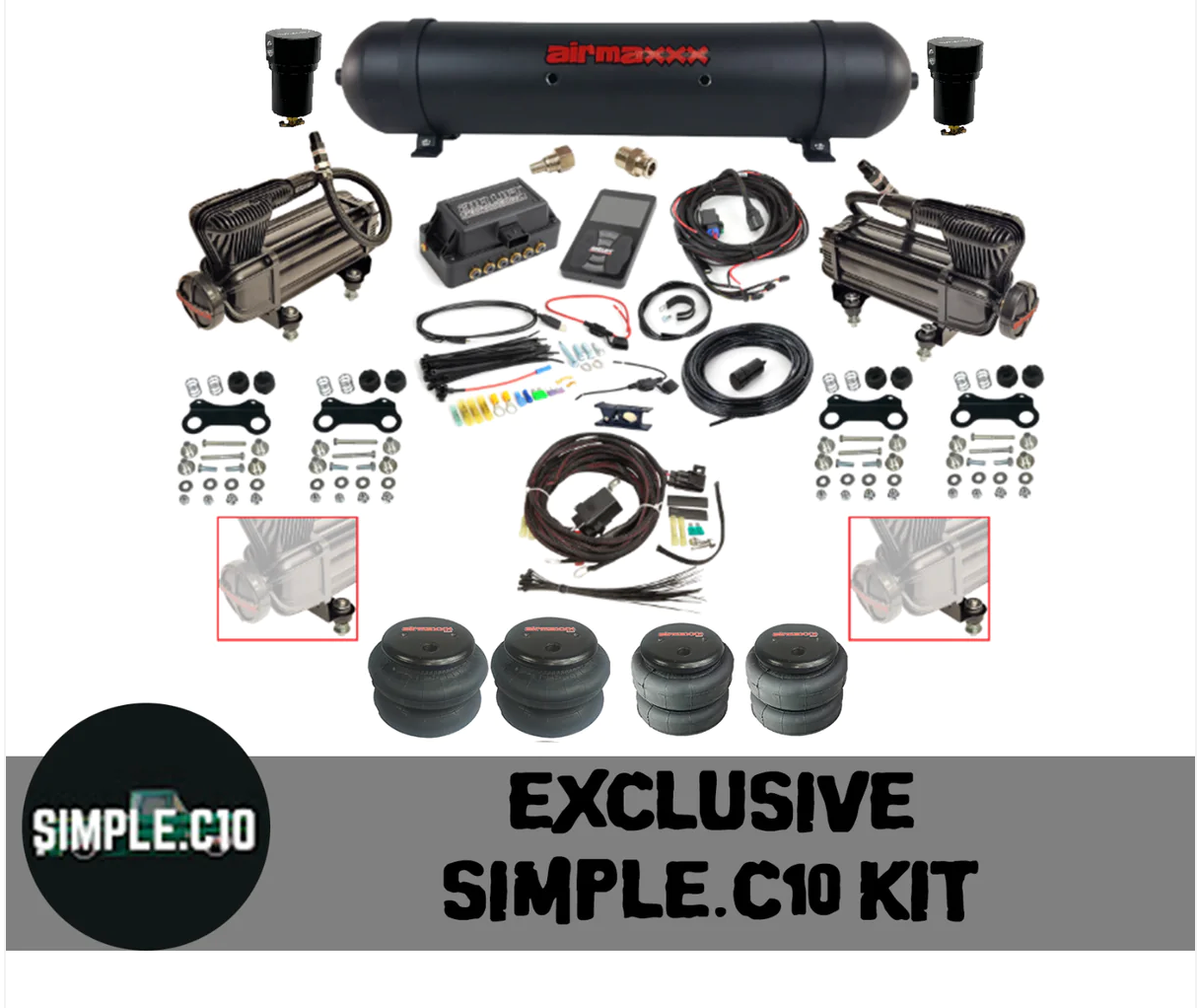 SIMPLE.C10 AIR RIDE KIT